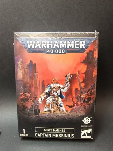 Warhammer 40k Space Marines Captain Messinius - New In Box | eBay