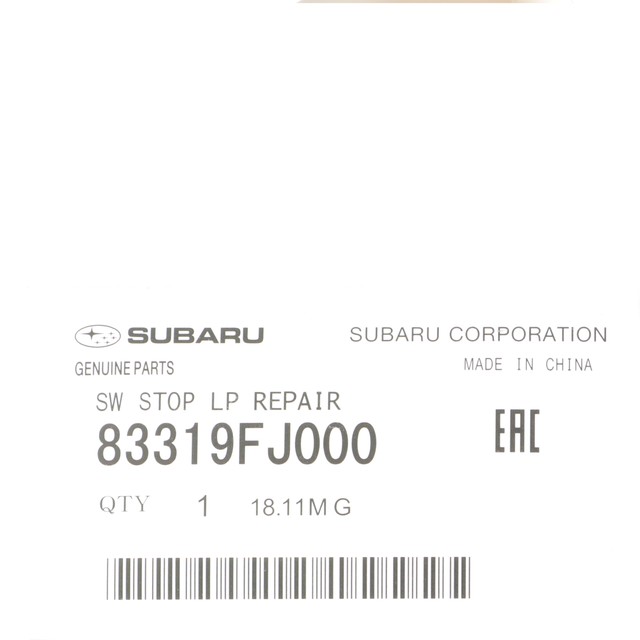 83319FJ000 Genuine Subaru SW Stop LP Repair 83319-fj000 for sale online ...