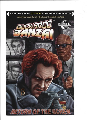 BUCKAROO BANZAI: RETURN OF THE SCREW #3 A MOONSTONE 2006 FN COMBINE ...