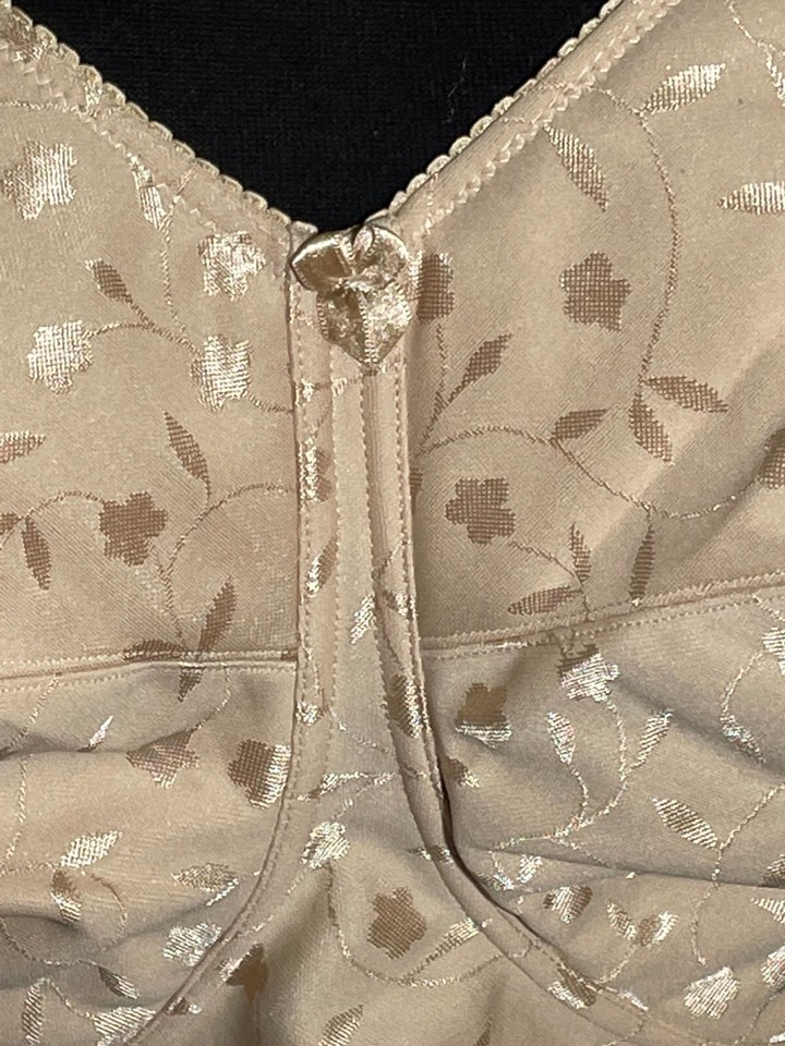 Elila Nude Color 1305 Jacquard Soft cup Full Coverage Bra - Sizes 46G ...