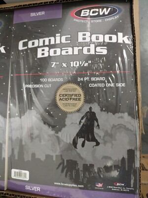 BCW Current/Modern Comic Book Boards - 1000 count ( 722626903007| eBay