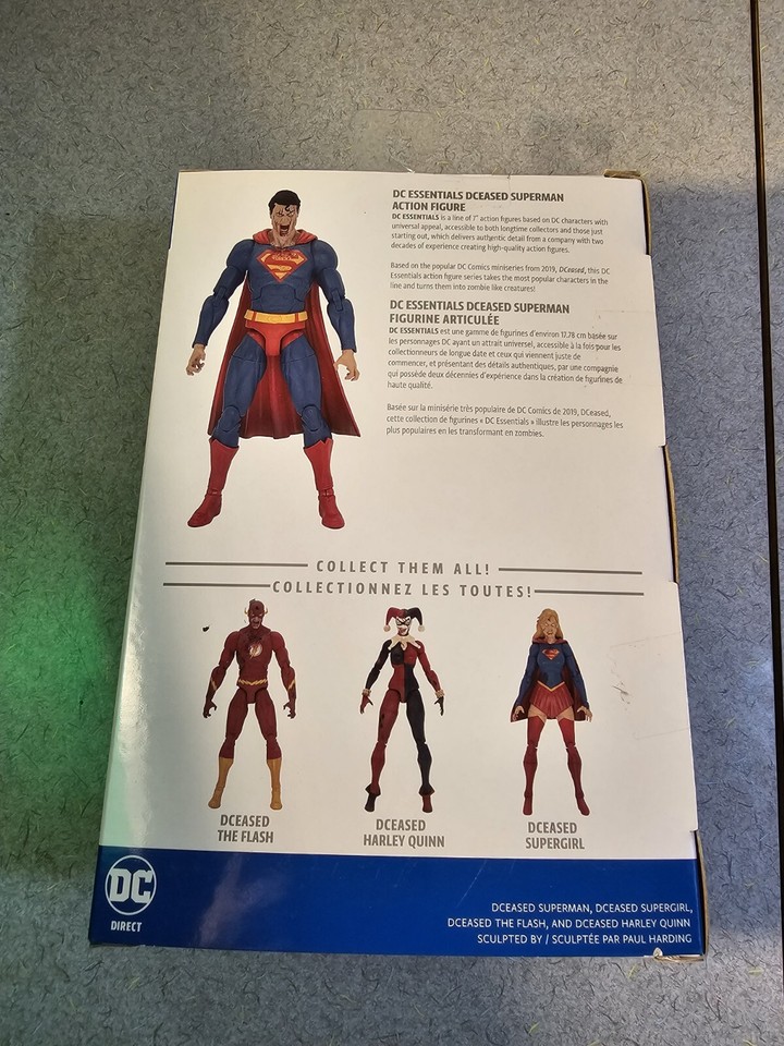 DC Essentials Mcfarlane Toys DCeased Superman Action Figure | eBay