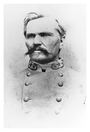SIMON BOLIVAR BUCKNER CONFEDERATE CIVIL WAR GENERAL IN UNIFORM OLDER ...