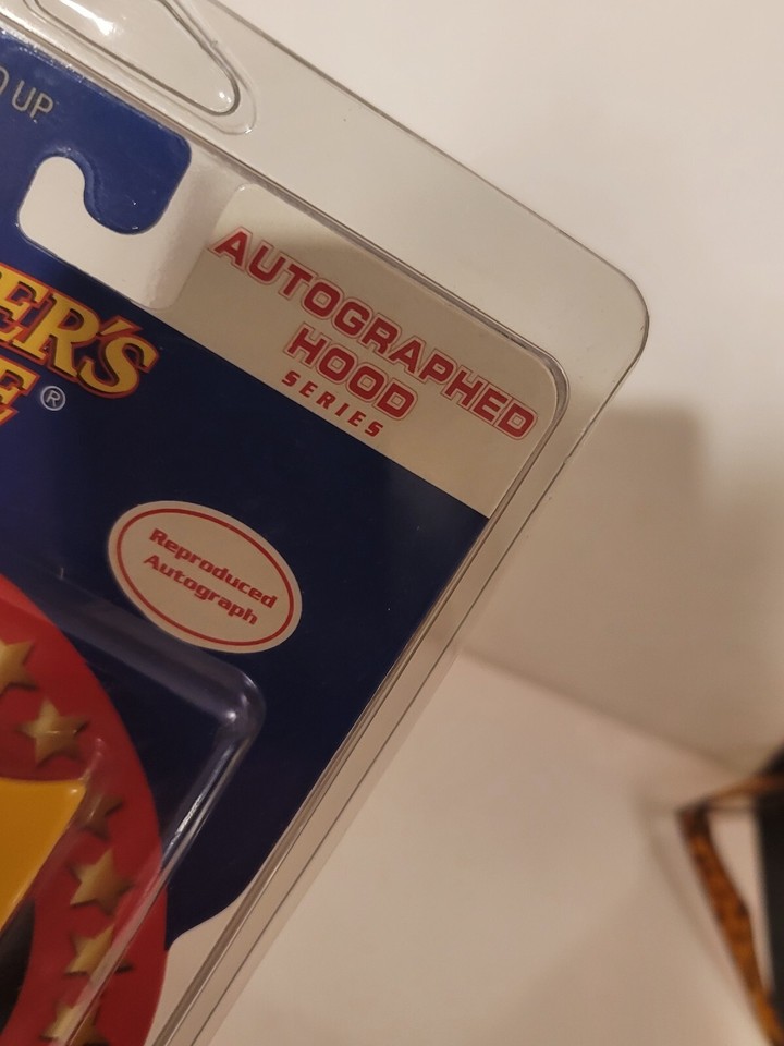 Vintage NASCAR 1:64 Diecast Autographed Hood Series New UNPUNCHED ...