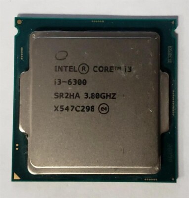 Intel Core i3-6300 SR2HA 3.8GHz Dual-Core LGA1151 CPU Processor | eBay