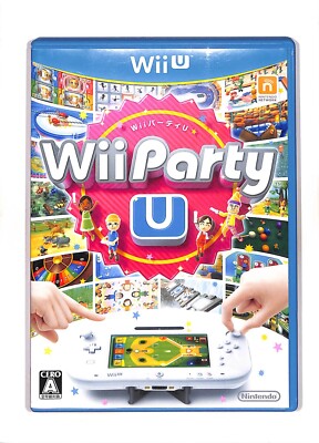 Wii Party U Nintendo Wii U WUP-ANXJ Japanese REGION LOCKED | eBay