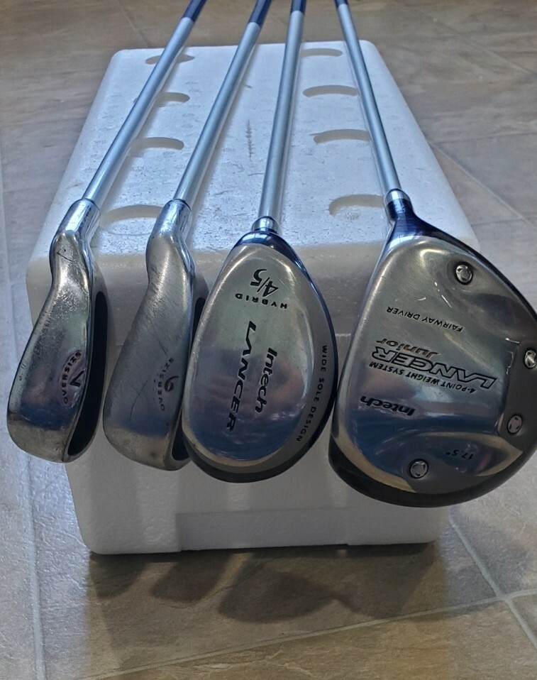 Intech Lancer Junior Combo RH Golf Club Set 4 Clubs Stand Bag | eBay