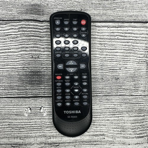 Toshiba SE-R0323 DVD/VCR Combo Original OEM Remote Control No Back ...