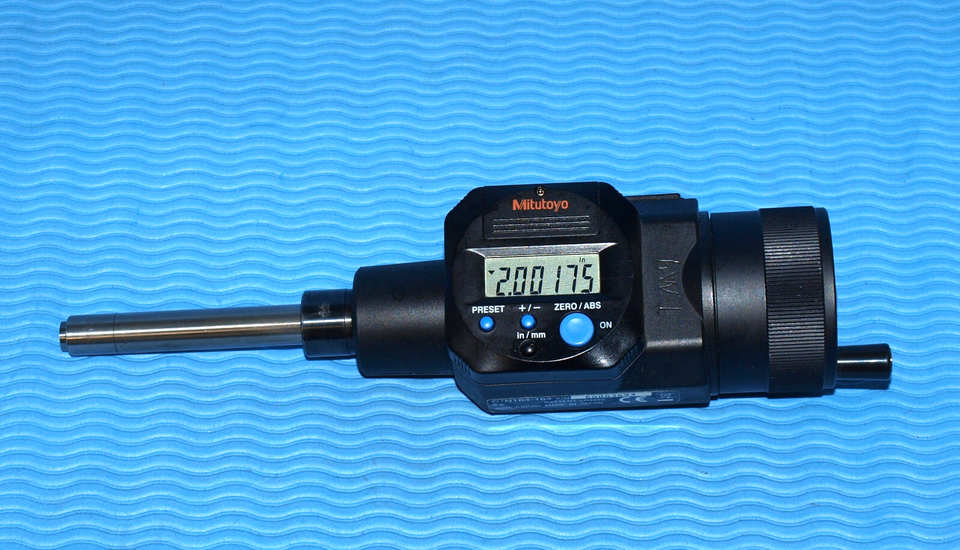 MITUTOYO 0-2" (0-50mm) DIGIMATIC MICROMETER HEAD 164-164 RESOLUTION ...