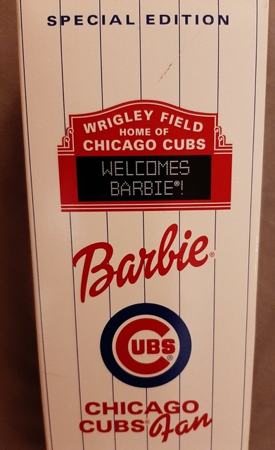 Mattel Special Edition Chicago Cubs Fan Barbie Doll 2000 for sale ...