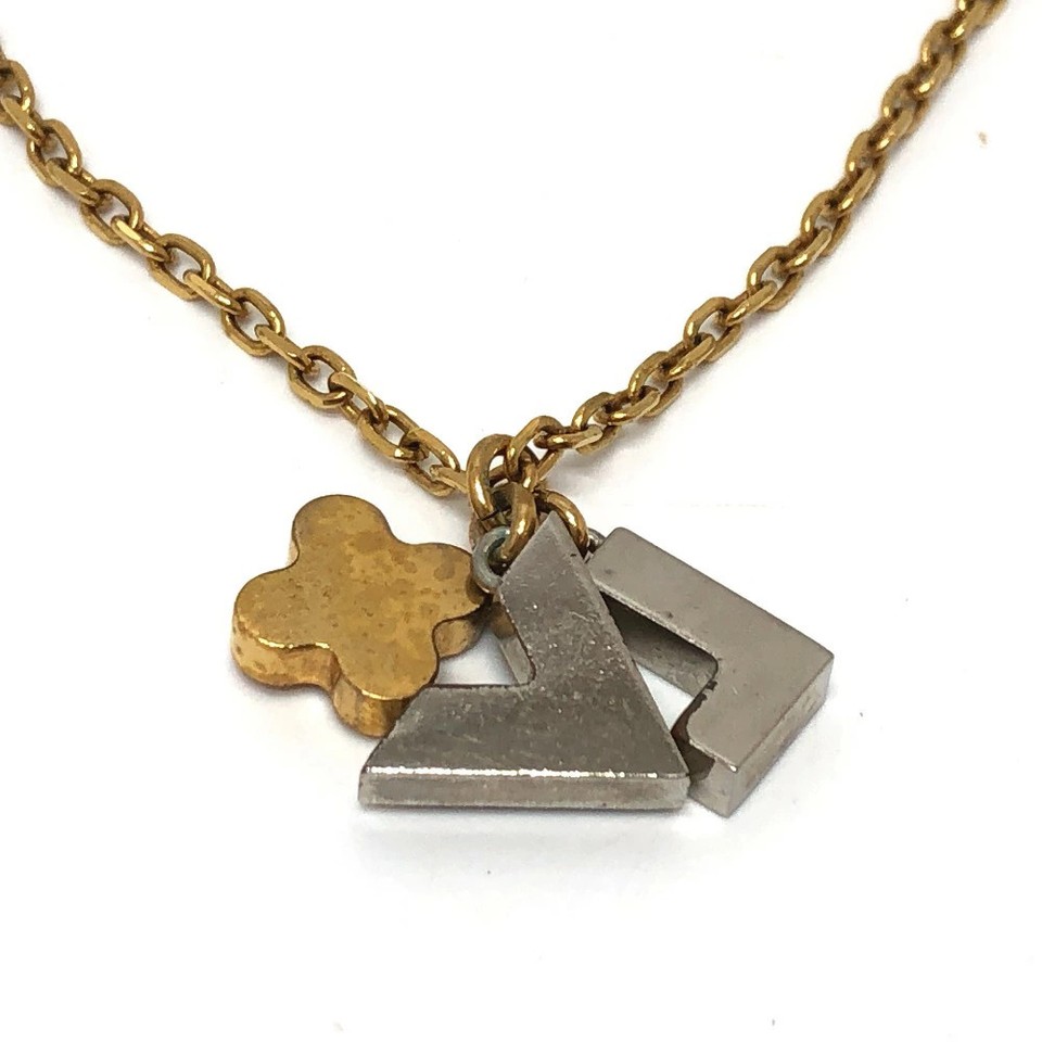 Louis Vuitton Love Letters Chain Jewelry Gold M67068 Used | eBay