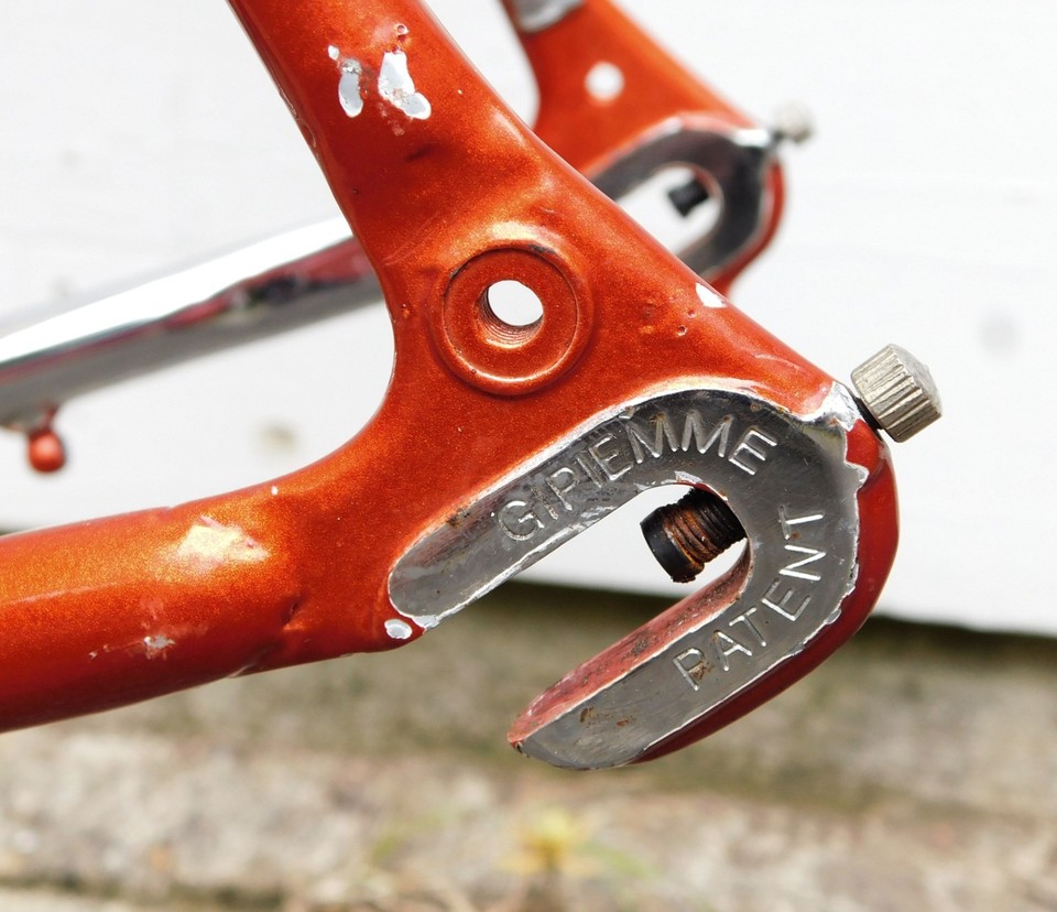 PUCH MISTRAL COMPETITION 58cm Road Bike Frameset Columbus Cromor ...
