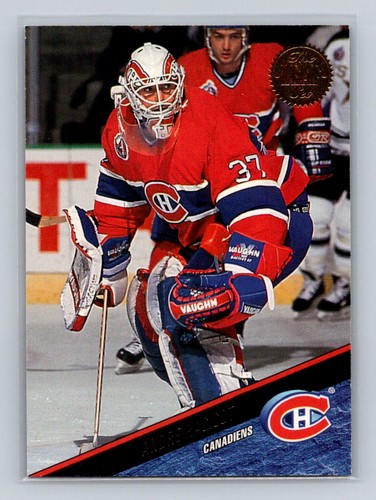 1993-94 Leaf #294 Andre Racicot Montreal Canadiens | eBay
