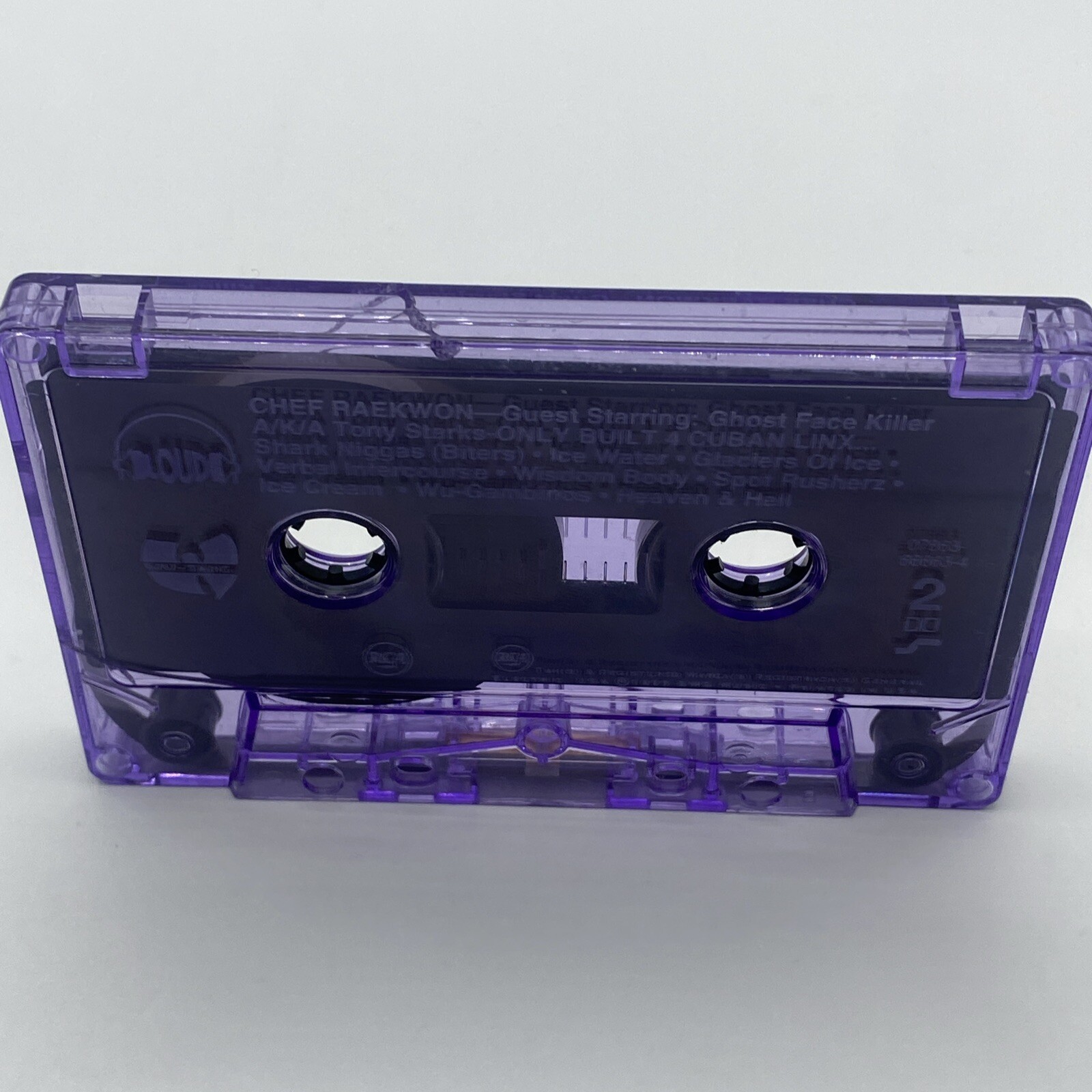 Raekwon Only Built 4 Cuban Linx Cassette Rare PURPLE Tape 1995 USA ...
