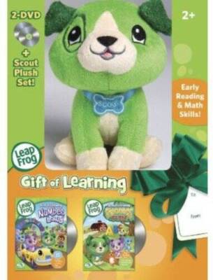 Leapfrog Gift of Learning 2 DVD Plush Gift Set - DVD - DVD By na - GOOD ...