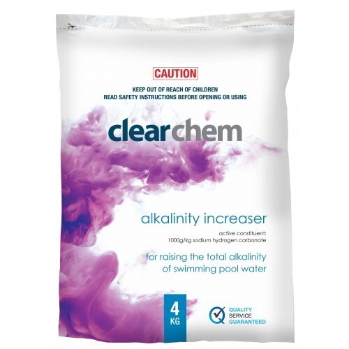 LoChlor Clearchem Alkalinity Increaser 4KG Buffer Swimming Pool Spa ...