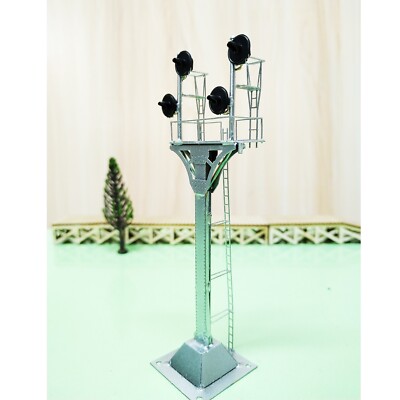 1 x HO scale model tower searchlight signal goalpost bracket 4 ...