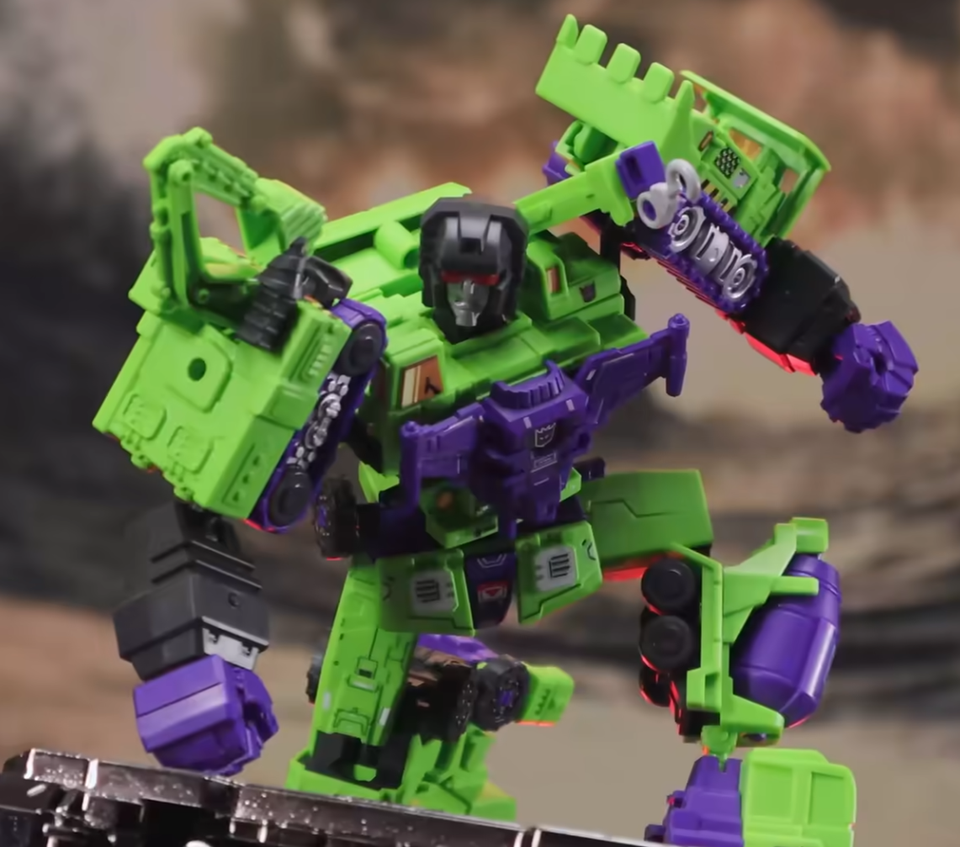 Blokees Transformers Defender Ver 3 Devastator Constructicons Combiner 6pcs in 1 | eBay