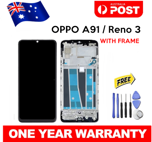 For OPPO A91 / Reno 3 LCD Display Touch Screen Digitizer Replacement ...