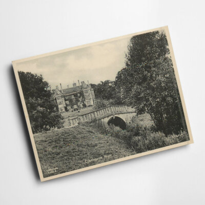 A3 PRINT - Vintage Gloucestershire - Colesbourne House | eBay UK