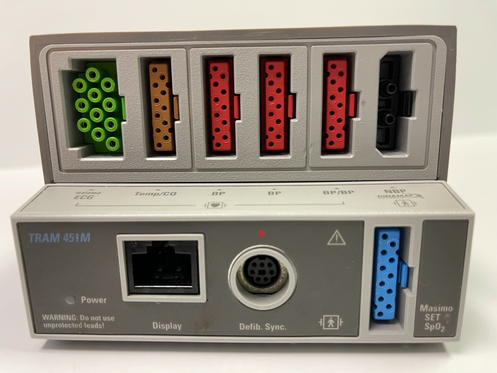 GE Marquette Tram 451M Module ECG Spo2 Temp NIBP IBP for sale online | eBay