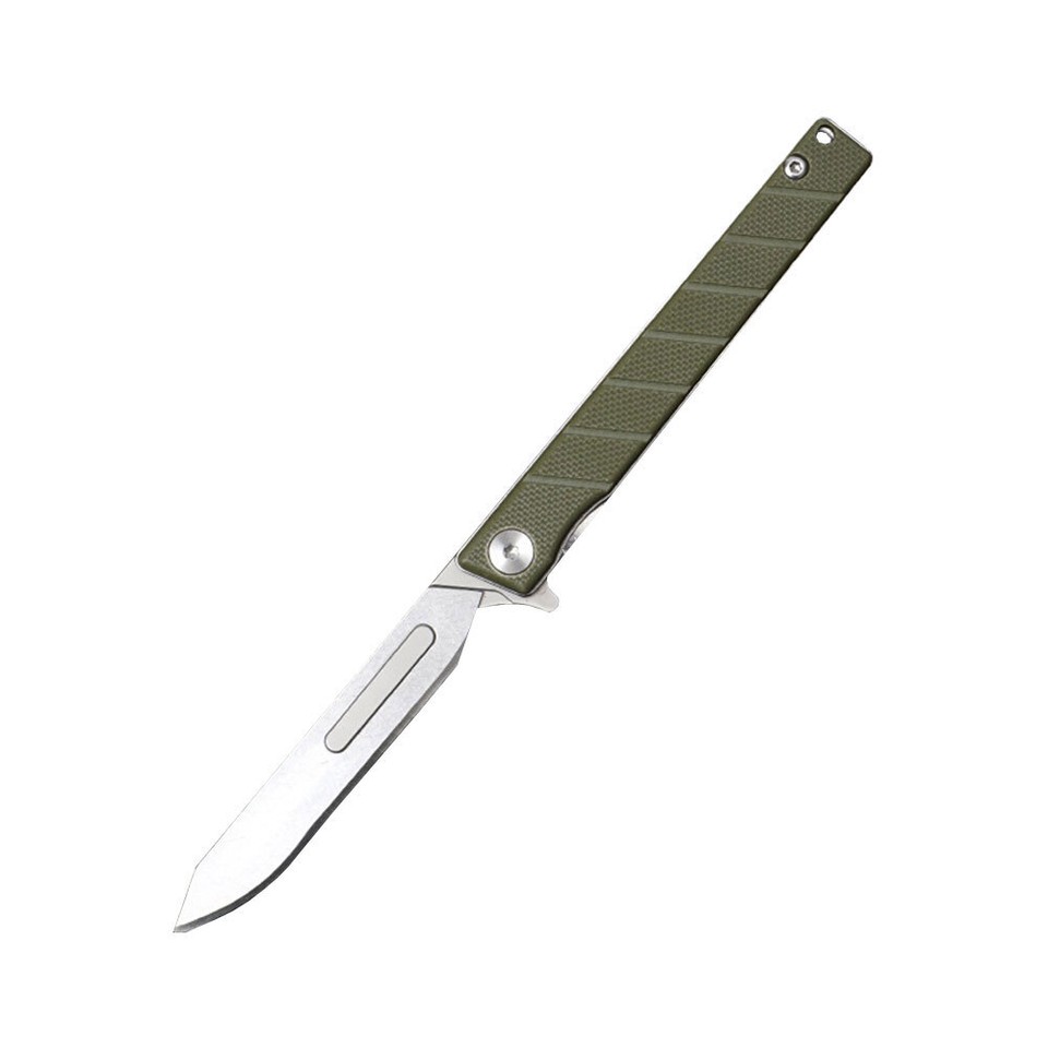 Carbon Fiber Pocket Scalpel Folding Blade Knives Utility Knife Outdoor ...