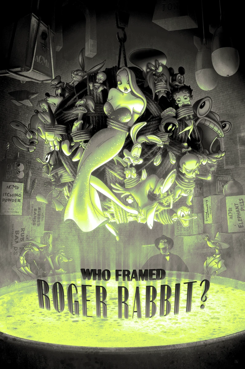 Who Framed Roger Rabbit Poster