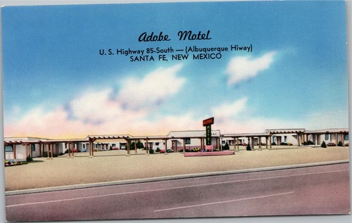 Adobe Motel - US 85 South (Albuquerque Hiway) New Mexico | eBay