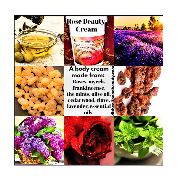 Organic Natural Rose Face Acne Anti Aging Wrinkle Cream Sample W ...