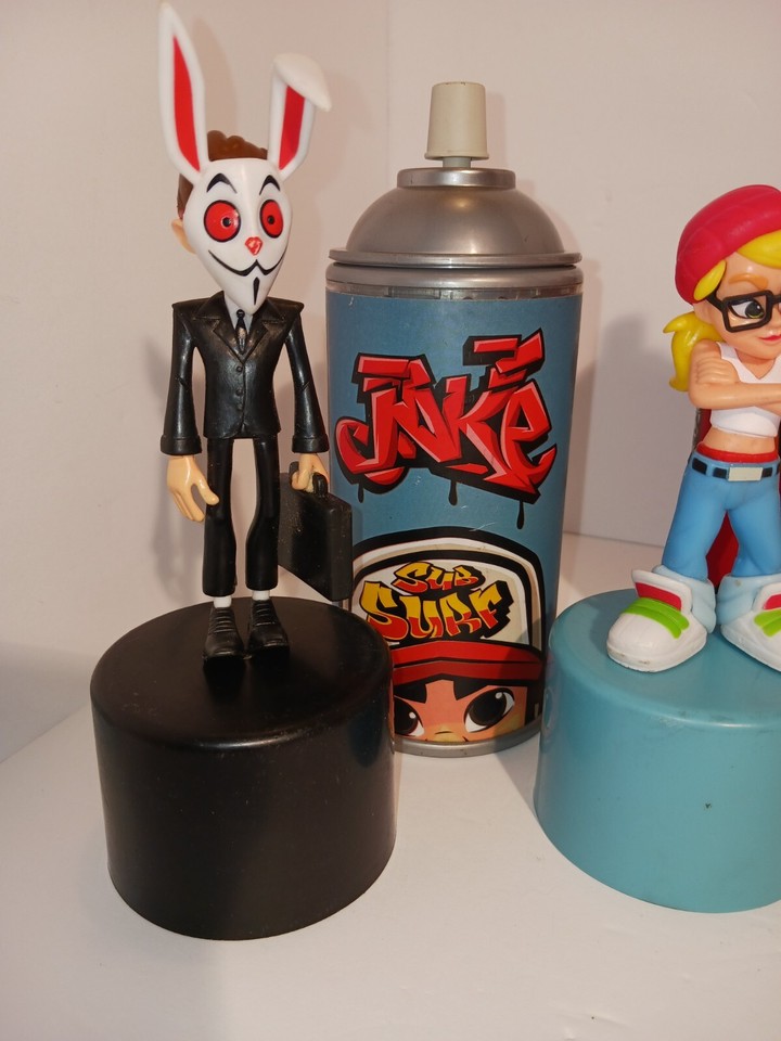 Subway Surfers Sub Surf Spray Crew 5" Figures -- 3 pcs | eBay