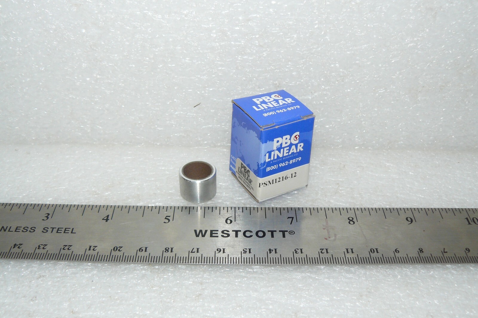 PBC LINEAR PACIFIC BEARING CO PSM1216-12 PRECISION SLEEVE BEARING ISO ...