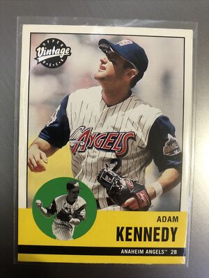 2001 Upper Deck Vintage Anaheim Angels Baseball Card #8 Adam Kennedy | eBay