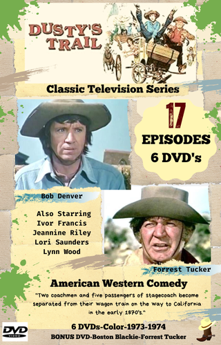 Dusty's Trail Television Show-17 Episodes 6 DVDs-Case Sealed Collection ...