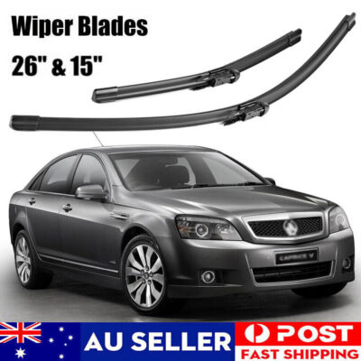 NEW Front Windscreen Wiper Blades For Holden Commodore VE VF Berlina ...