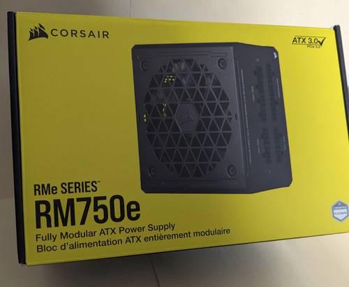 Corsair RMe Series RM750e 750 Watt Gold ATX Fully Modular Power ATX 3.1 ...