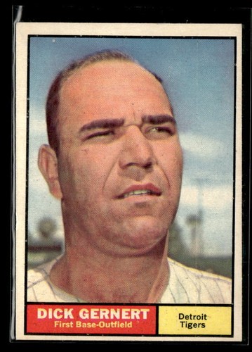 1961 Topps #284 Dick Gernert VG | eBay