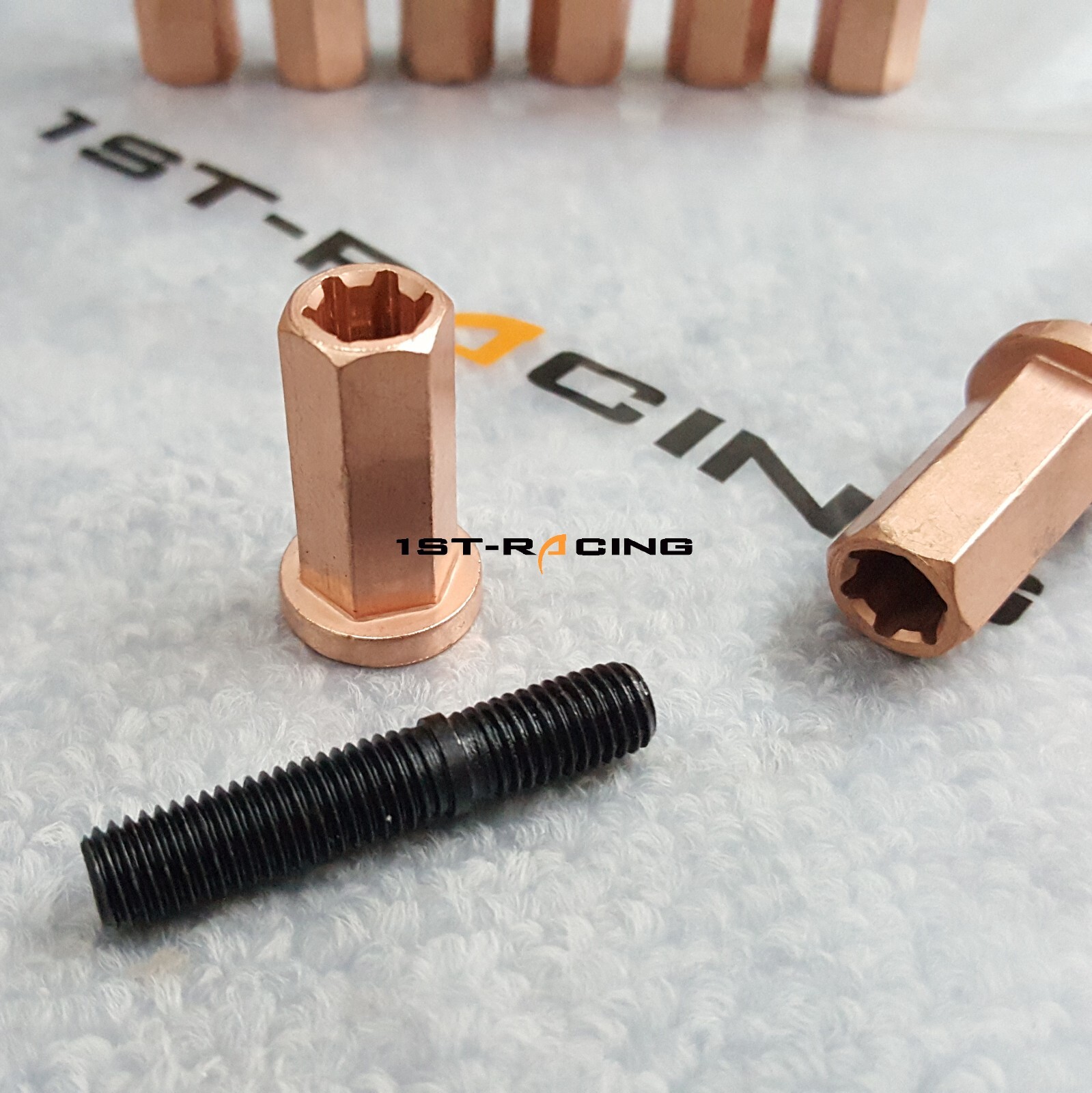 M7x39mm Exhaust Manifold Stud Bolt+Copper Nuts For BMW N54 135i 335i ...