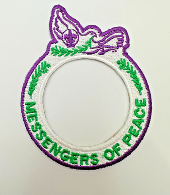 Messengers of Peace Ring Patch BSA Boy Scouts of America Dove Olive ...