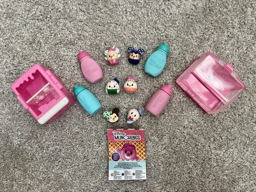 Disney Munchlings Mini Munch Bundle Of 6 Figures With Accessories ...