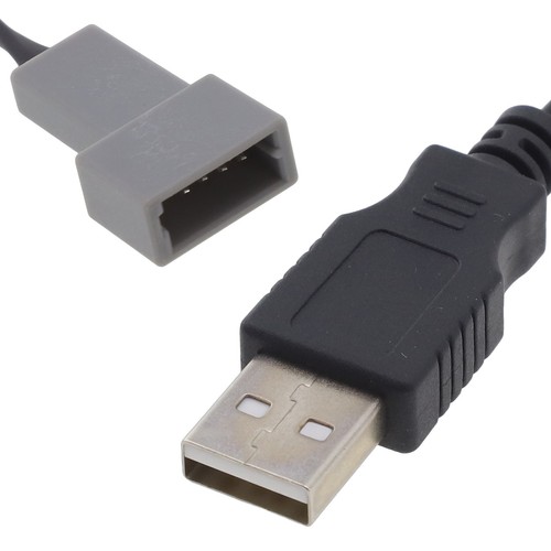 USB to 4Pin Socket Cable for Kia Radio Direct Installation ABS Material ...
