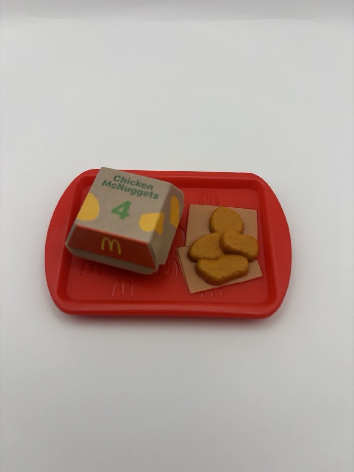 McDonald's Mini 4-Piece Chicken Nuggets Tray Happy Meal Toy #4 New ...