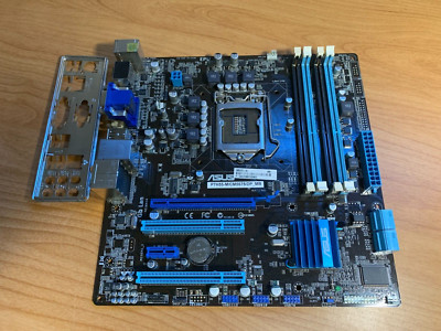 ASUS P7H55-M/CM5675/DP_MB Motherboard LGA1156 VGA HDMI w IO Shield ...