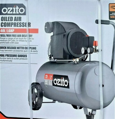 Ozito 40L 1.6HP Oiled Air Compressor ACP4020 BRAND NEW can arrange ...