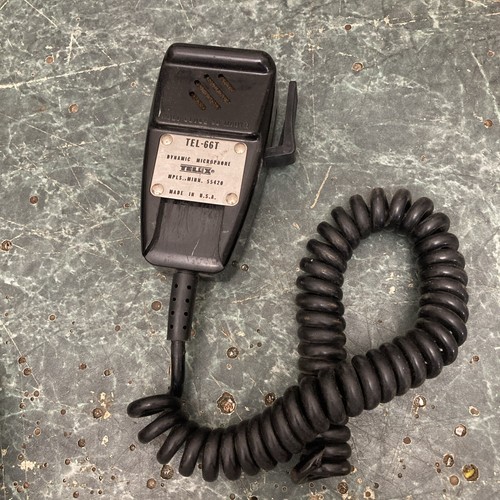 Vintage TELEX TEL-66T Transistorized/NC Dynamic Microphone 1pc | eBay