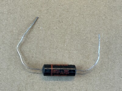 NOS Sprague Black Beauty .02 uf 600v Capacitor Guitar Tone Cap TESTS ...