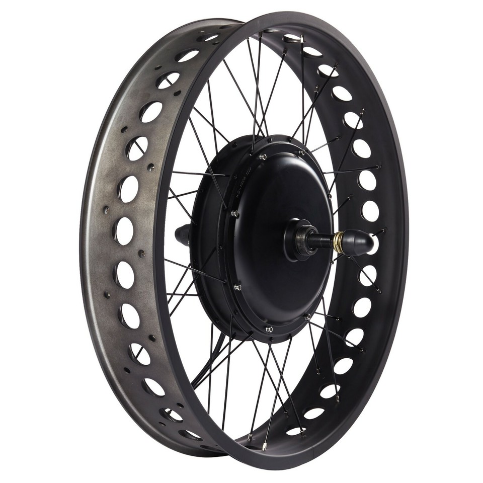26" Fat Ebike Wheel for 4.0 Fat Tyre Electric Bicycle Front/Rear Wheel ...