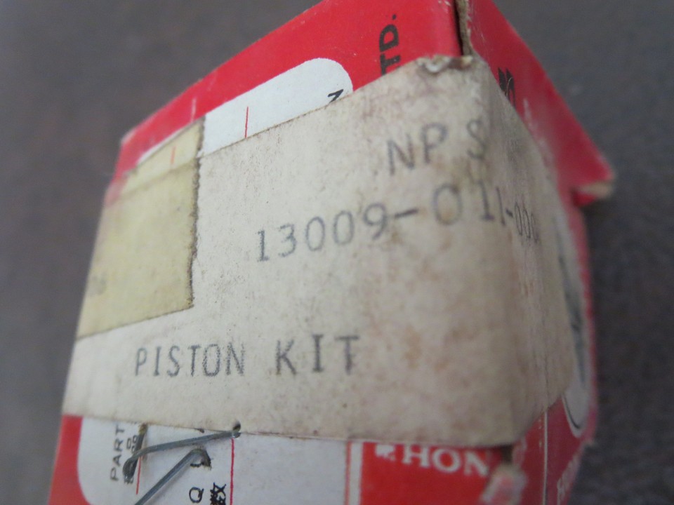 Honda Ca110 C110 Piston 13009-011-000 STD OEM new old stock | eBay
