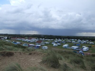Photo 6x4 Waxham Sands Holiday Park Horsey Corner View from dunes ...