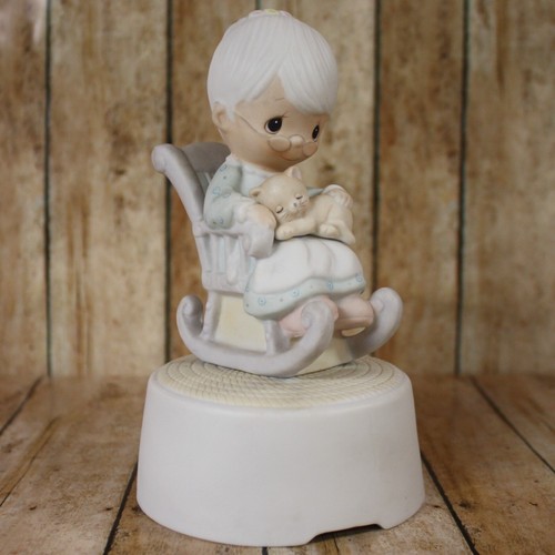 1981 Precious Moments The Purr-fect Grandma Music Box Forever in my ...