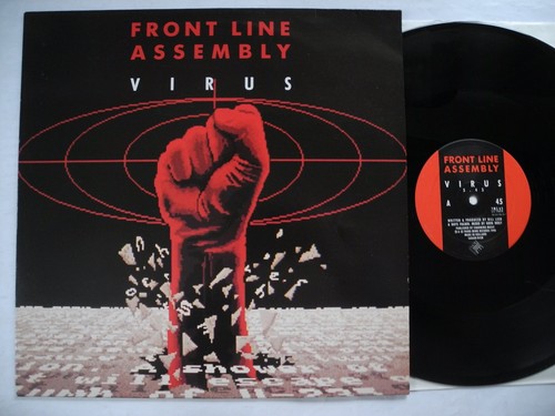 FRONT LINE ASSEMBLY Virus 12" Maxi 1990 Holland EX | eBay